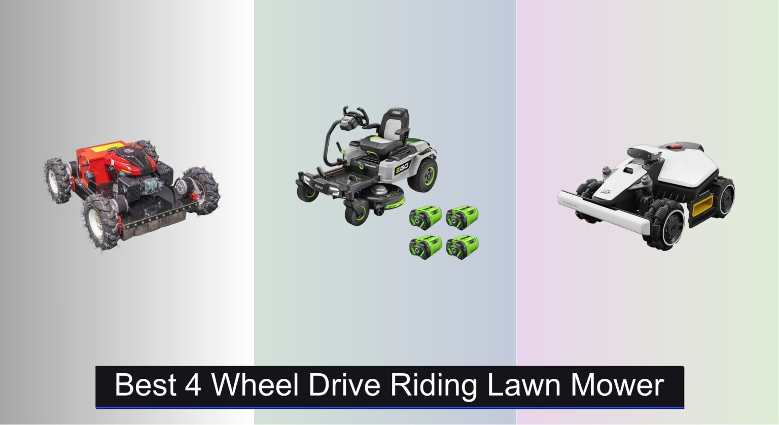 6 Best 4 Wheel Drive Riding Lawn Mowers of 2025 - Best Lawn Mower