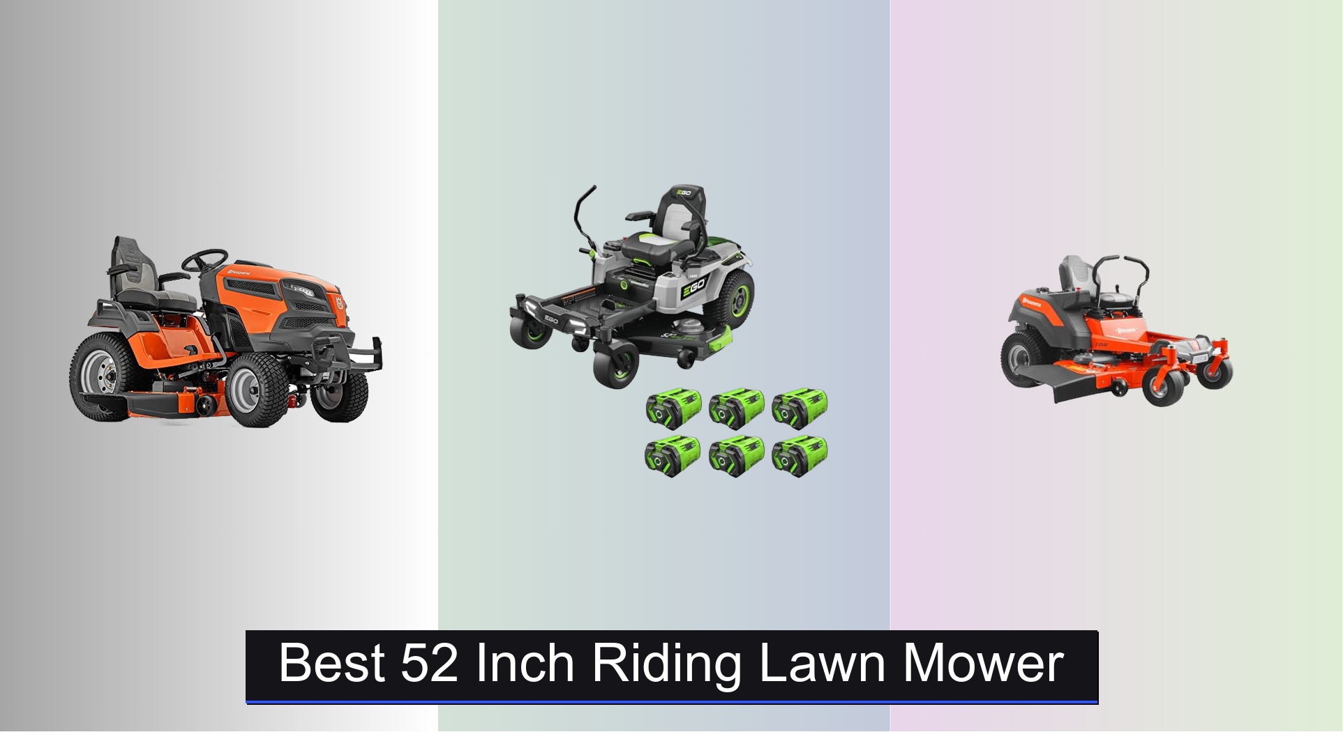 5 Best 52 Inch Riding Lawn Mowers to Buy in 2025