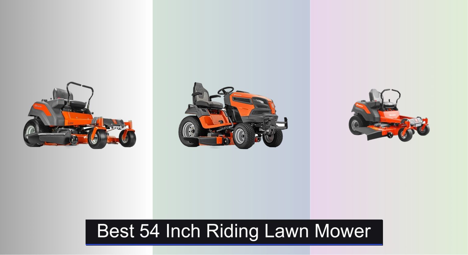 3 Best 54 Inch Riding Lawn Mowers to Buy in 2025