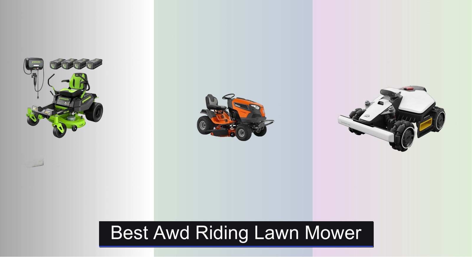 6 Best AWD Riding Lawn Mowers to Buy in 2026