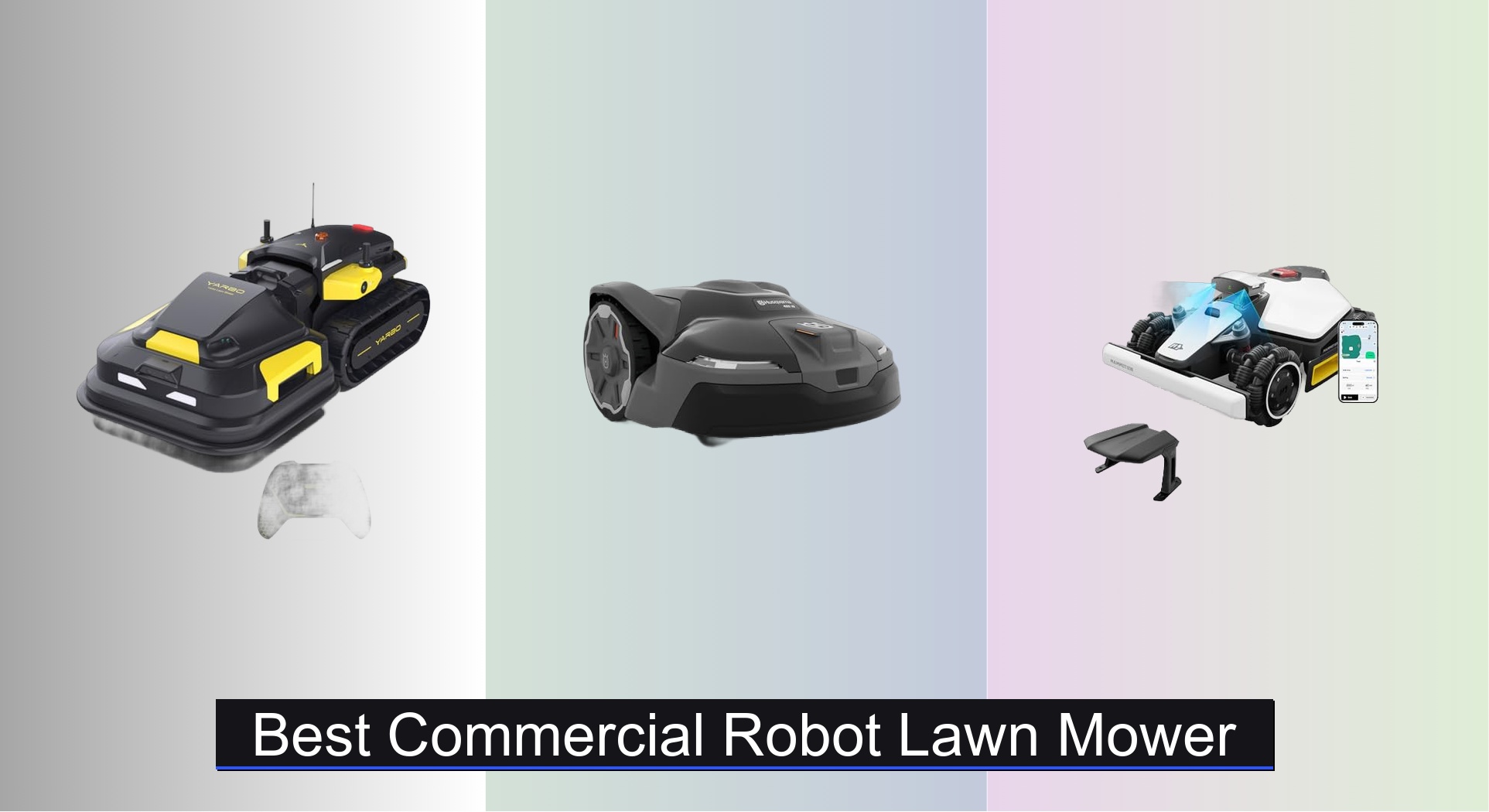 6 Best Commercial Robot Lawn Mowers of 2025