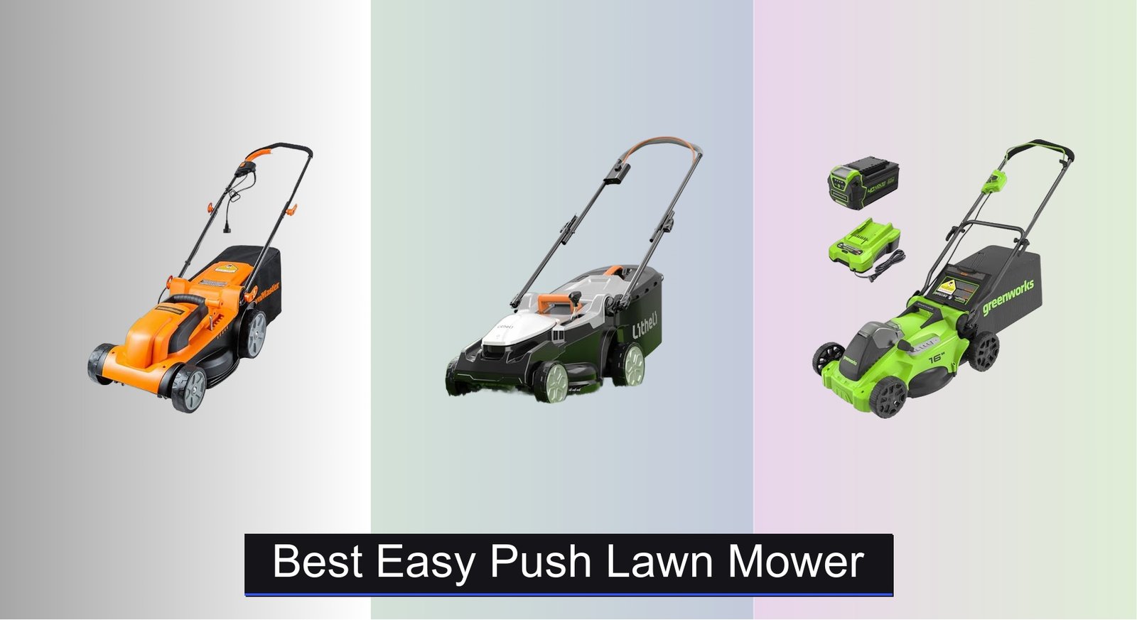 6 Best Easy Push Lawn Mowers of 2026