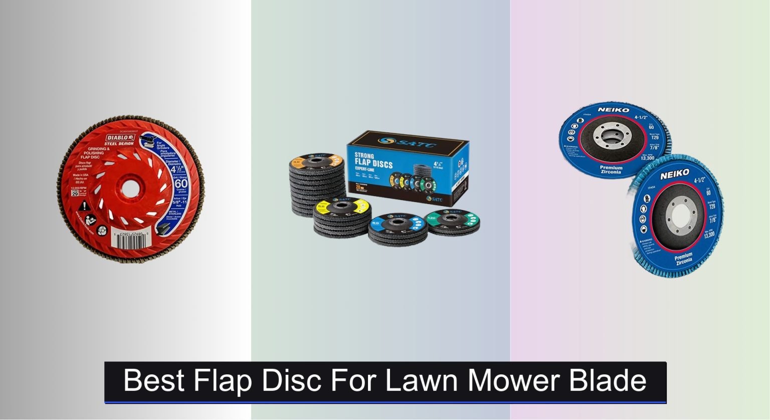 6 Best Flap Discs for Lawn Mower Blade Sharpening 2025