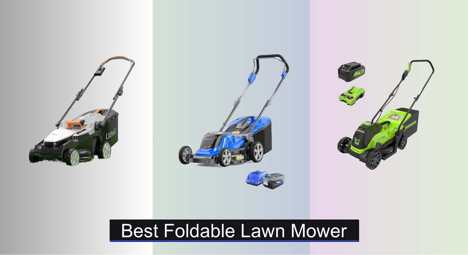 4 Best Foldable Lawn Mowers to Buy in 2026