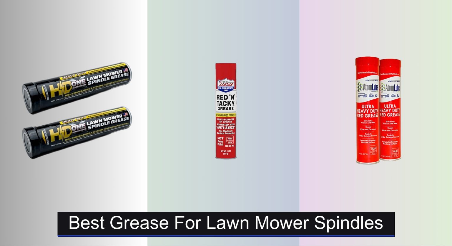 6 Best Greases for Lawn Mower Spindles of 2025