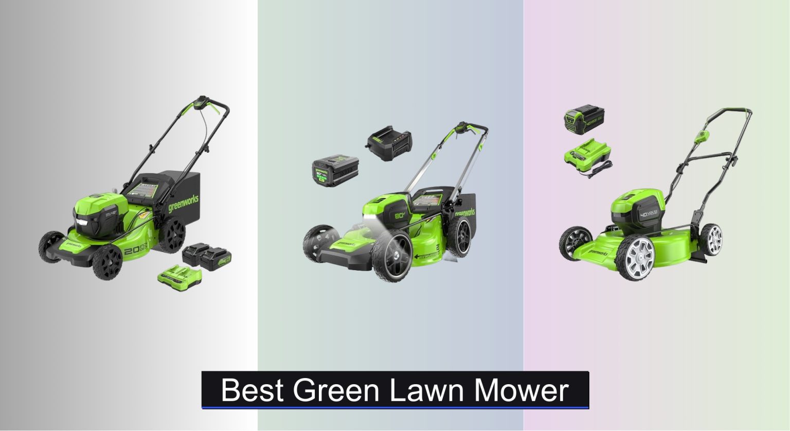 6 Best Green Lawn Mowers to Buy in 2025