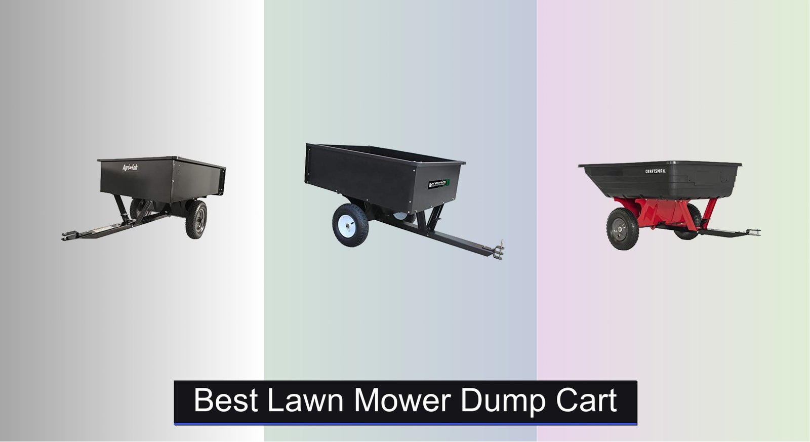 6 Best Lawn Mower Dump Carts of 2025