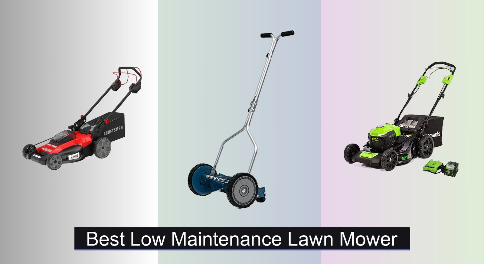 6 Best Low Maintenance Lawn Mowers of 2026