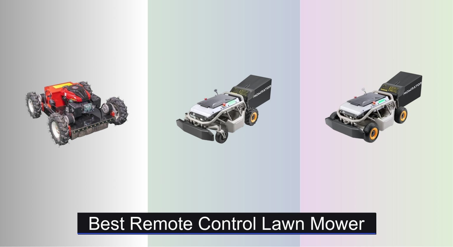 6 Best Remote Control Lawn Mowers of 2026