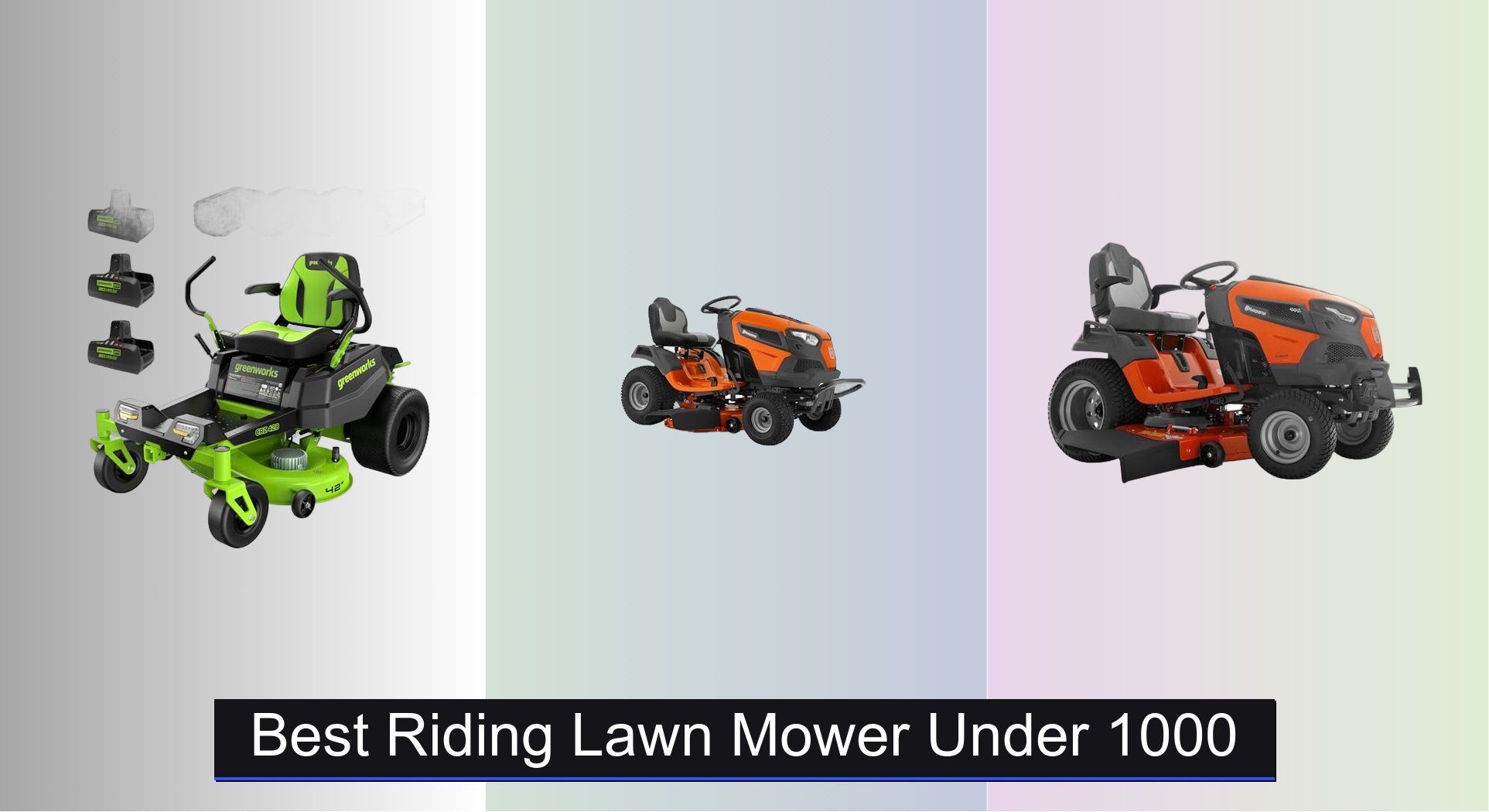 6 Best Riding Lawn Mowers Under $1000 of 2025