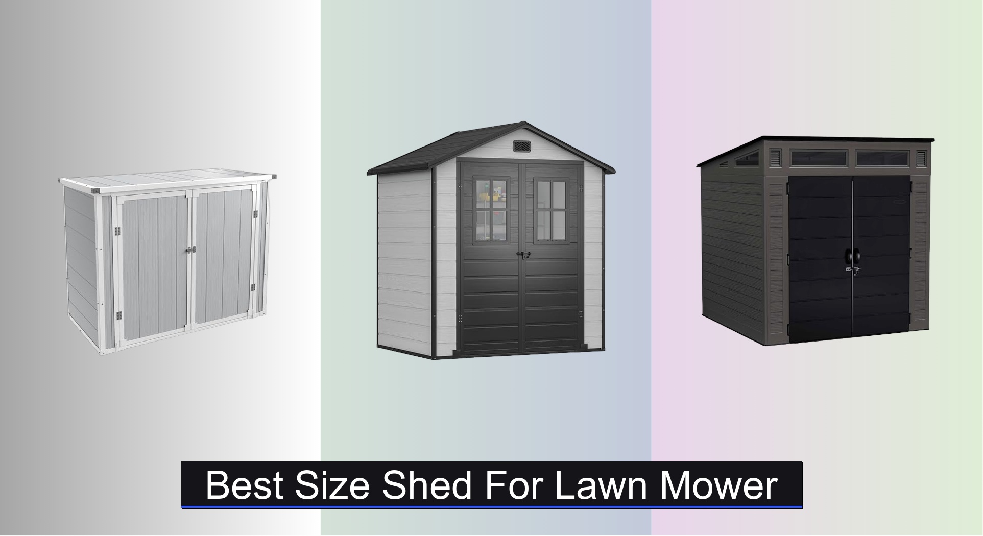 6 Best Size Sheds for Lawn Mowers of 2025