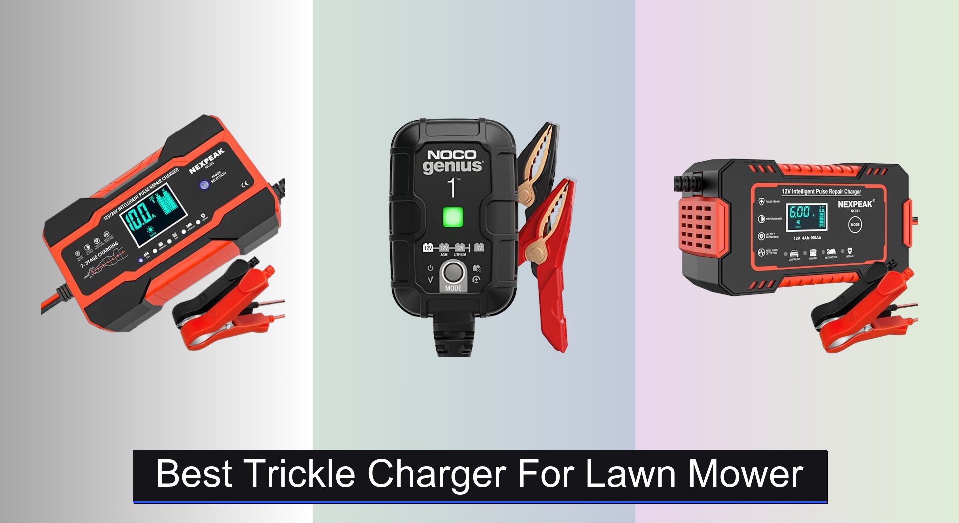 6 Best Trickle Chargers for Lawn Mowers in 2025