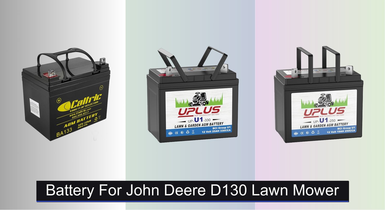 John Deere D130 Battery