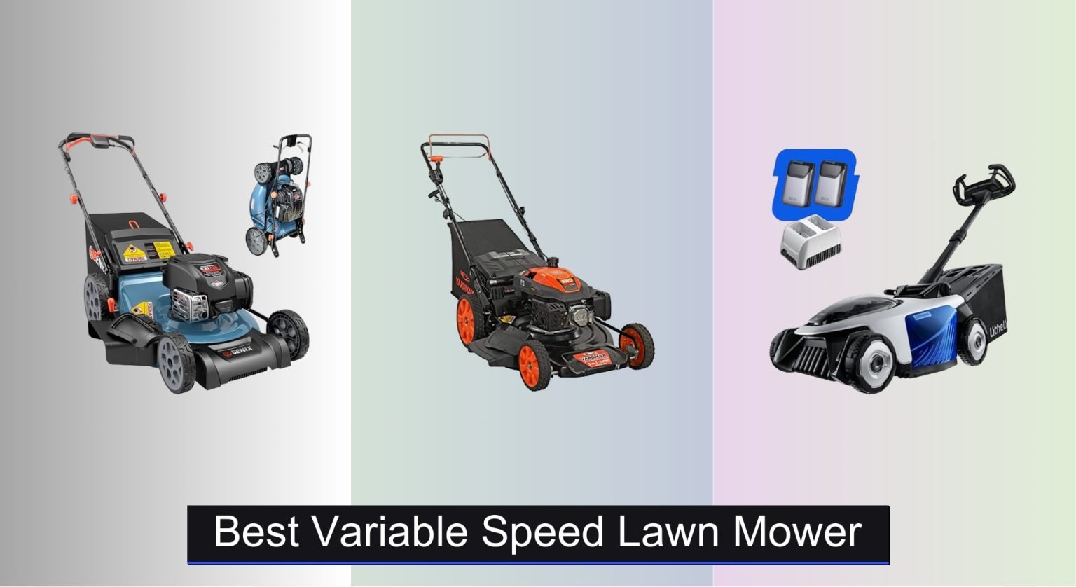 8 Best Variable Speed Lawn Mowers to Buy in 2025