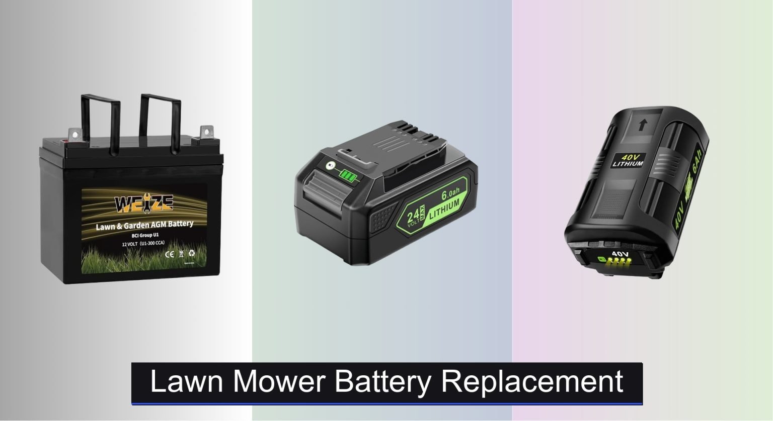 9 Best Lawn Mower Batteries to Buy in 2025