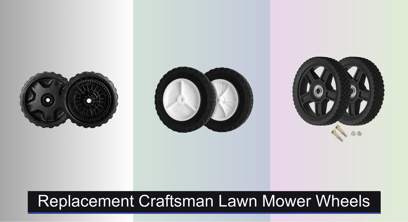 7 Best Replacement Craftsman Lawn Mower Wheels 2026