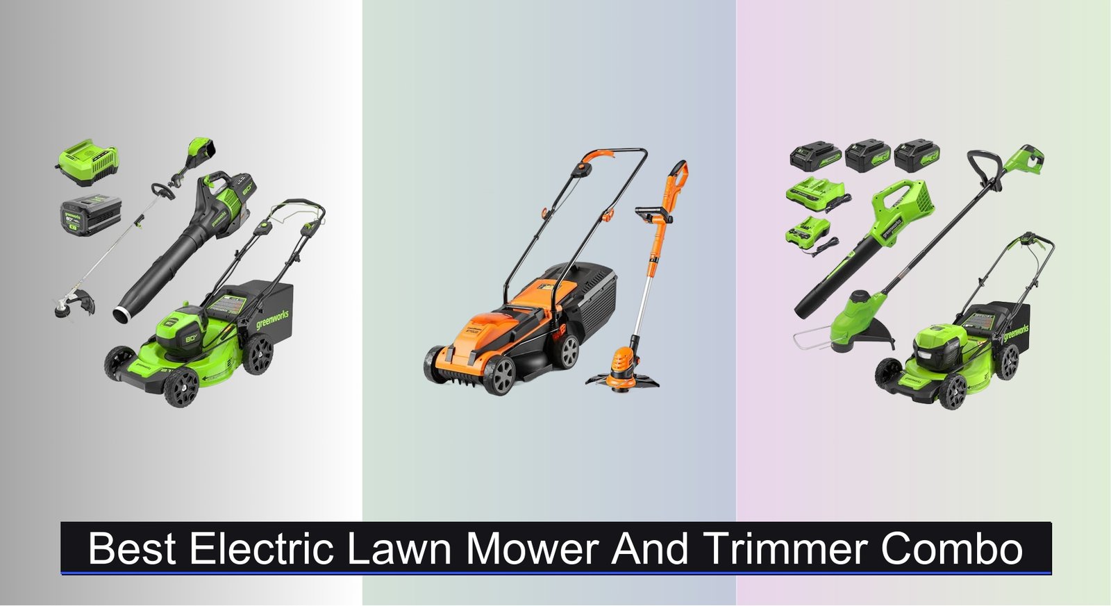 7 Best Electric Lawn Mower and Trimmer Combos of 2026