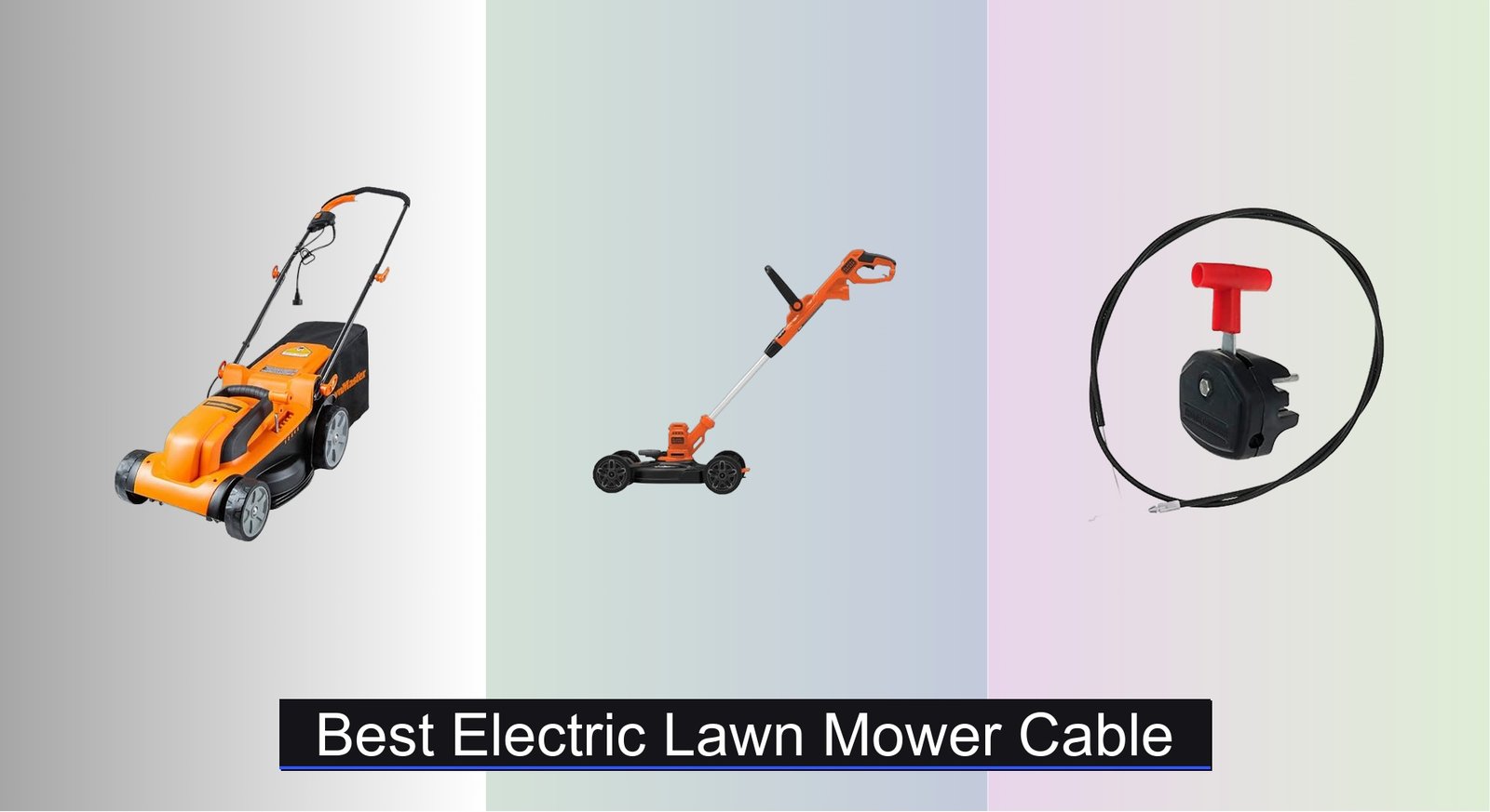 6 Best Electric Lawn Mower Cables of 2026