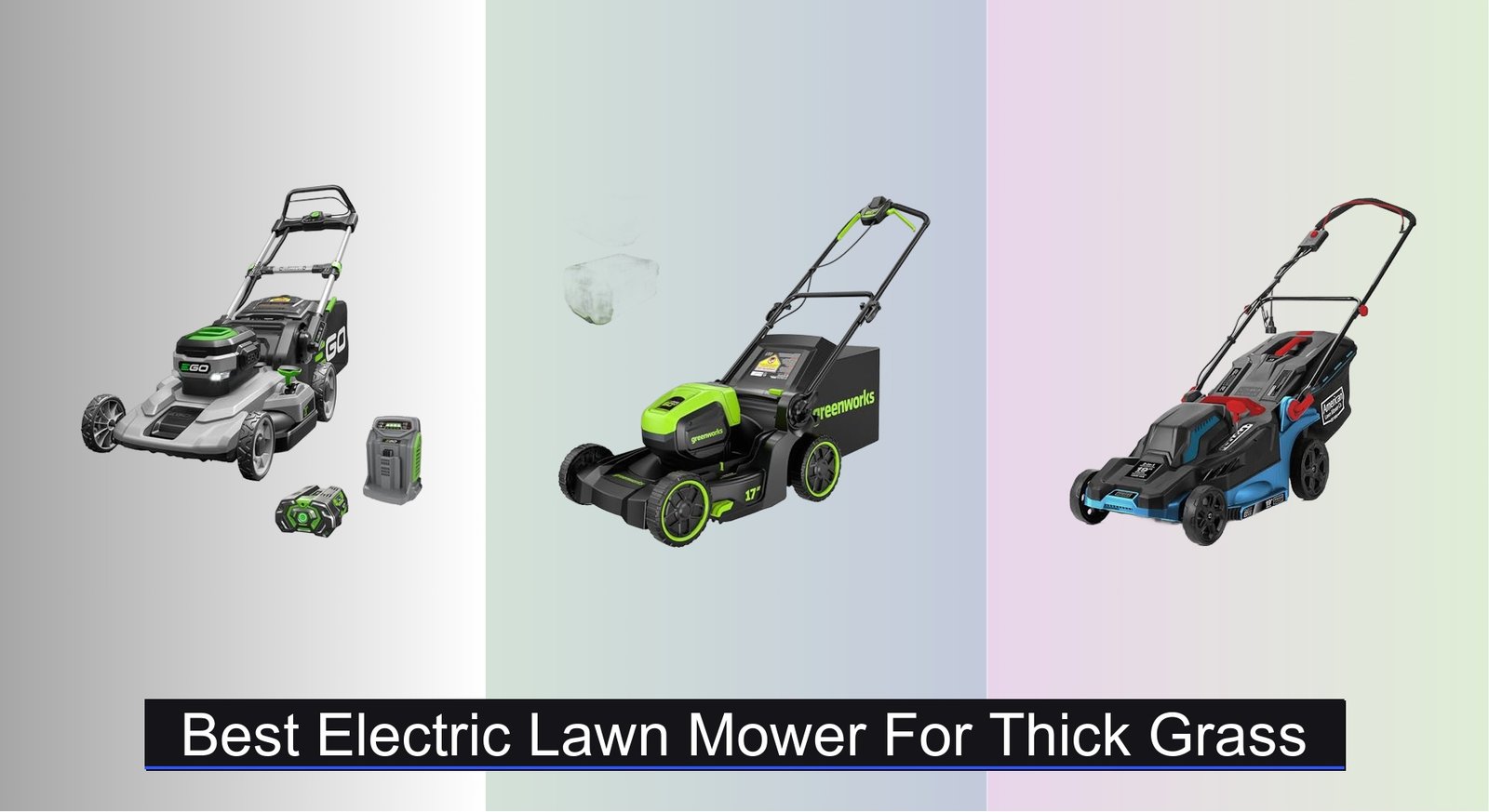 7 Best Electric Lawn Mowers for Thick Grass 2026