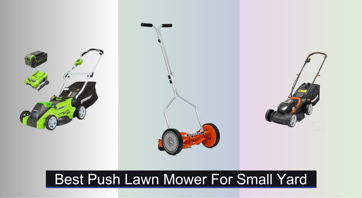 7 Best Push Lawn Mowers for Small Yards 2026
