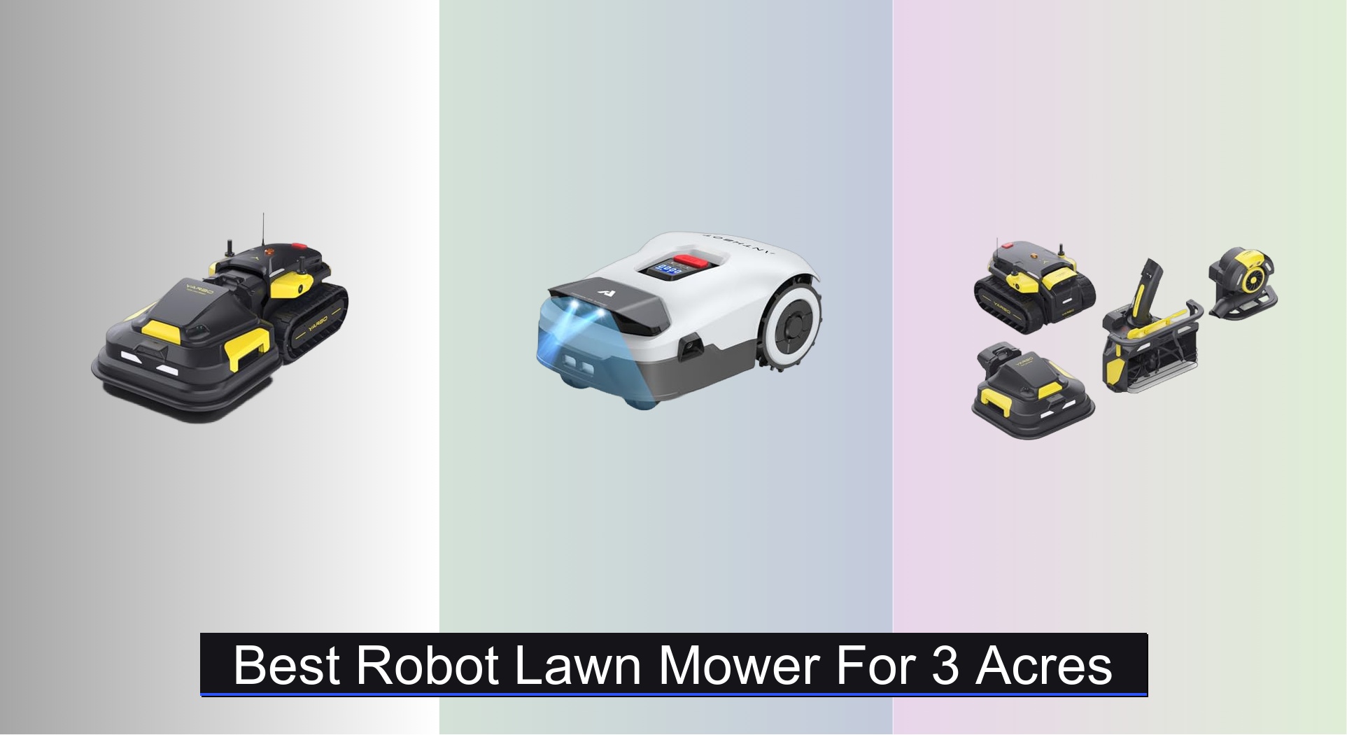 5 Best Robot Lawn Mowers for 3 Acres (2025 Guide)