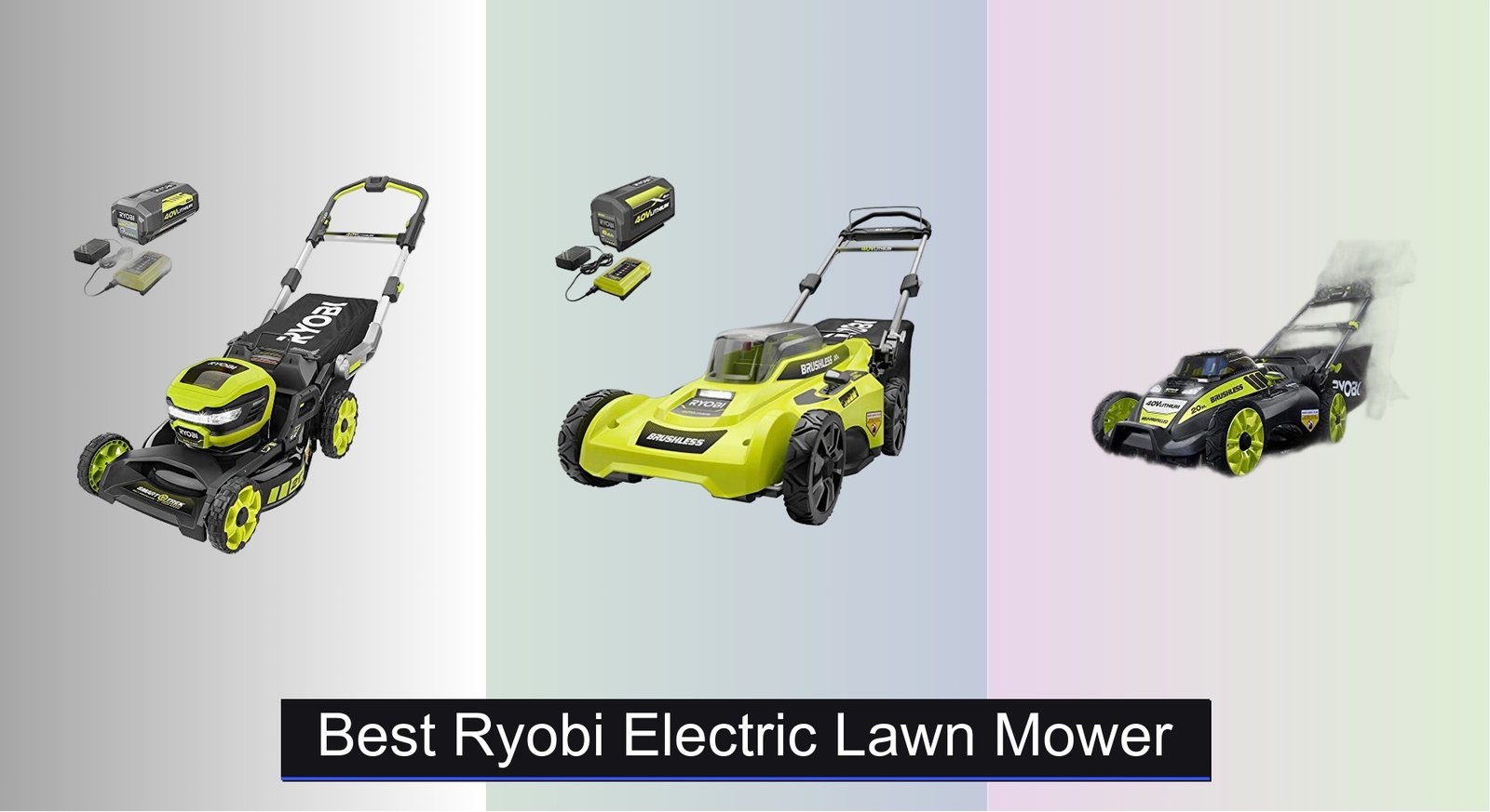 6 Best Ryobi Electric Lawn Mowers to Buy in 2026