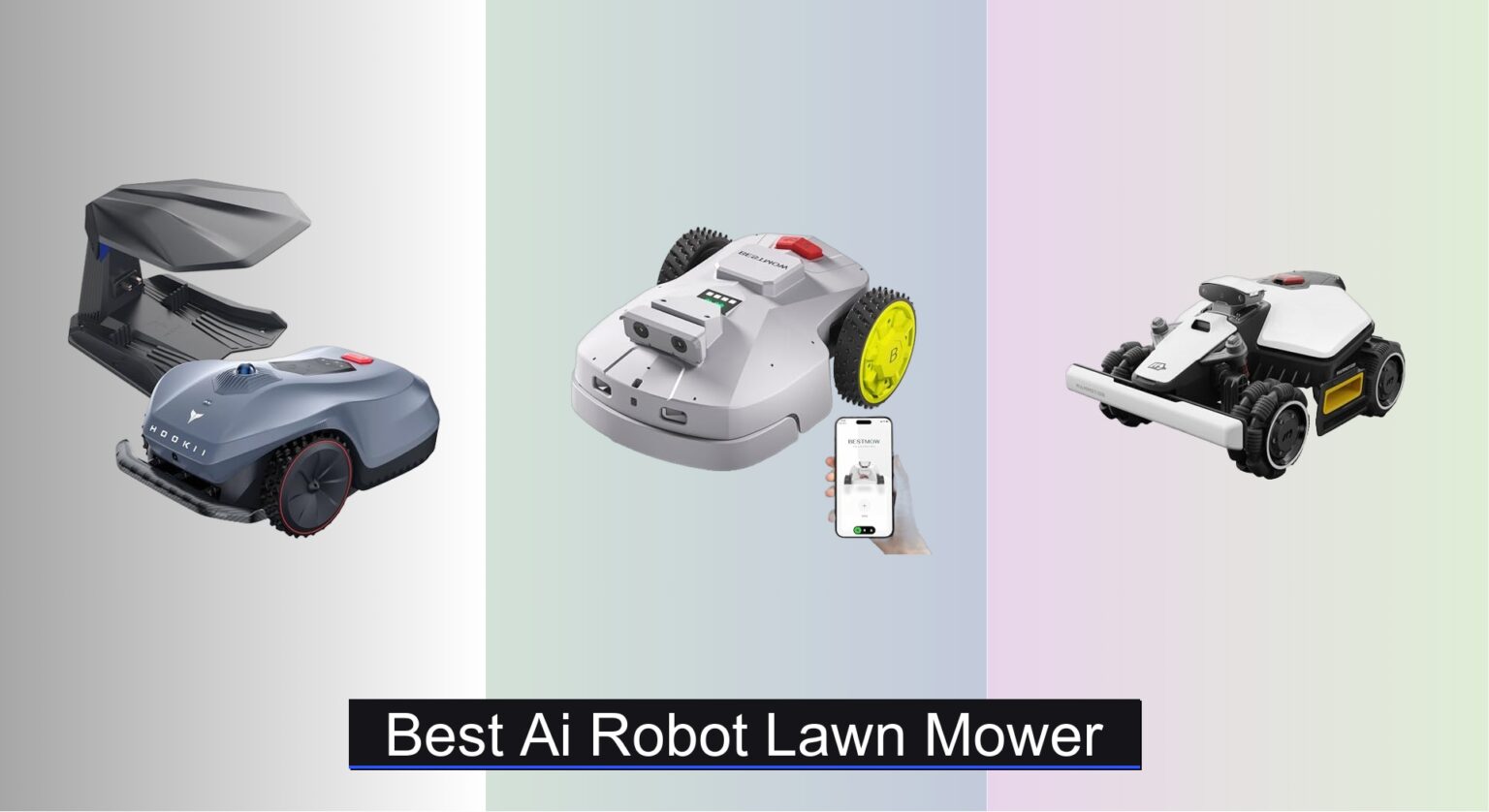 7 Best AI Robot Lawn Mowers of 2025