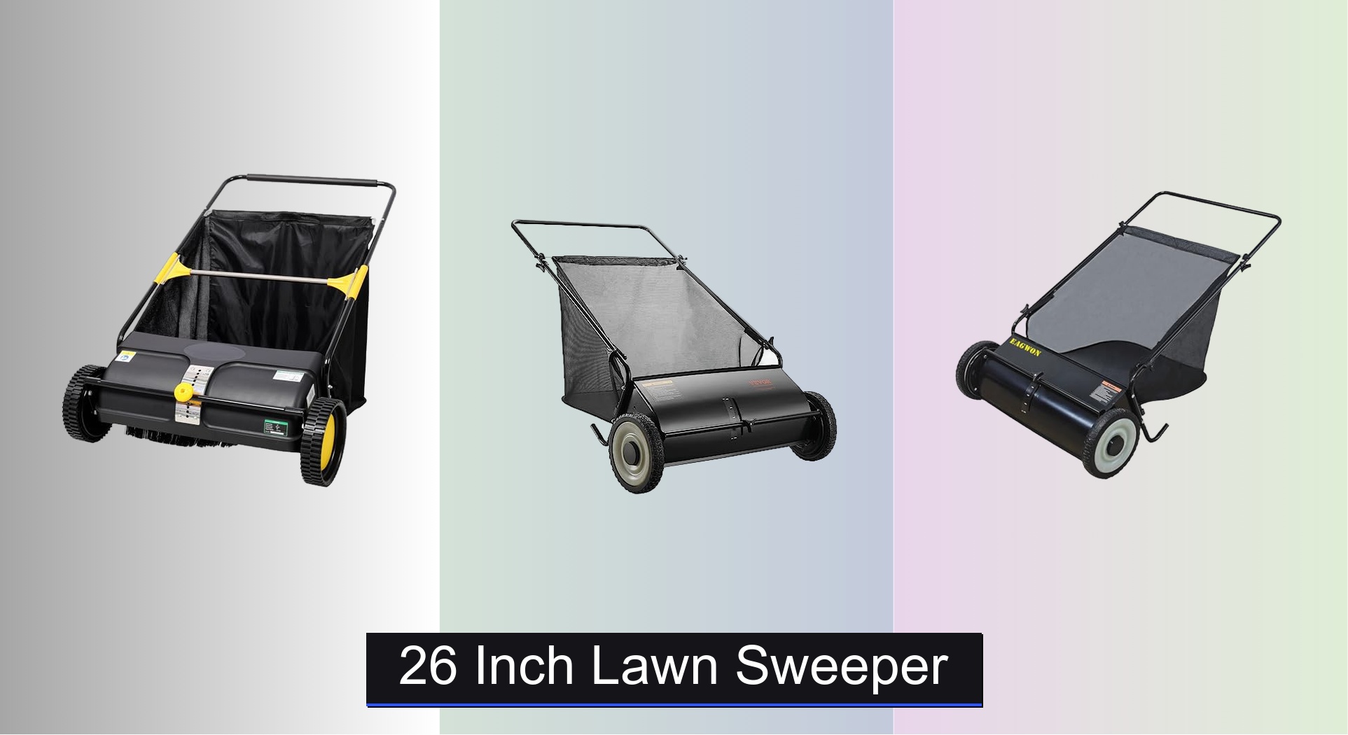 7 Best 26 Inch Lawn Sweepers of 2025
