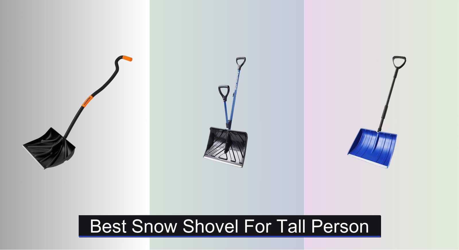 8 Best Snow Shovels for Tall People 2026