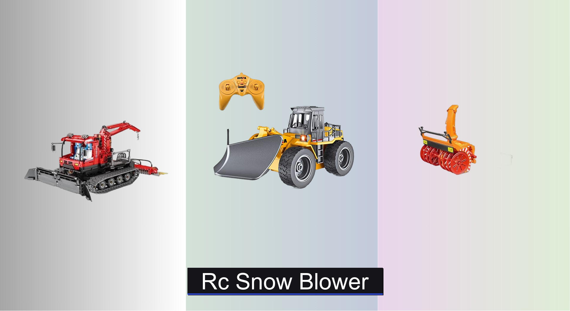 5 Best RC Snow Blowers of 2025