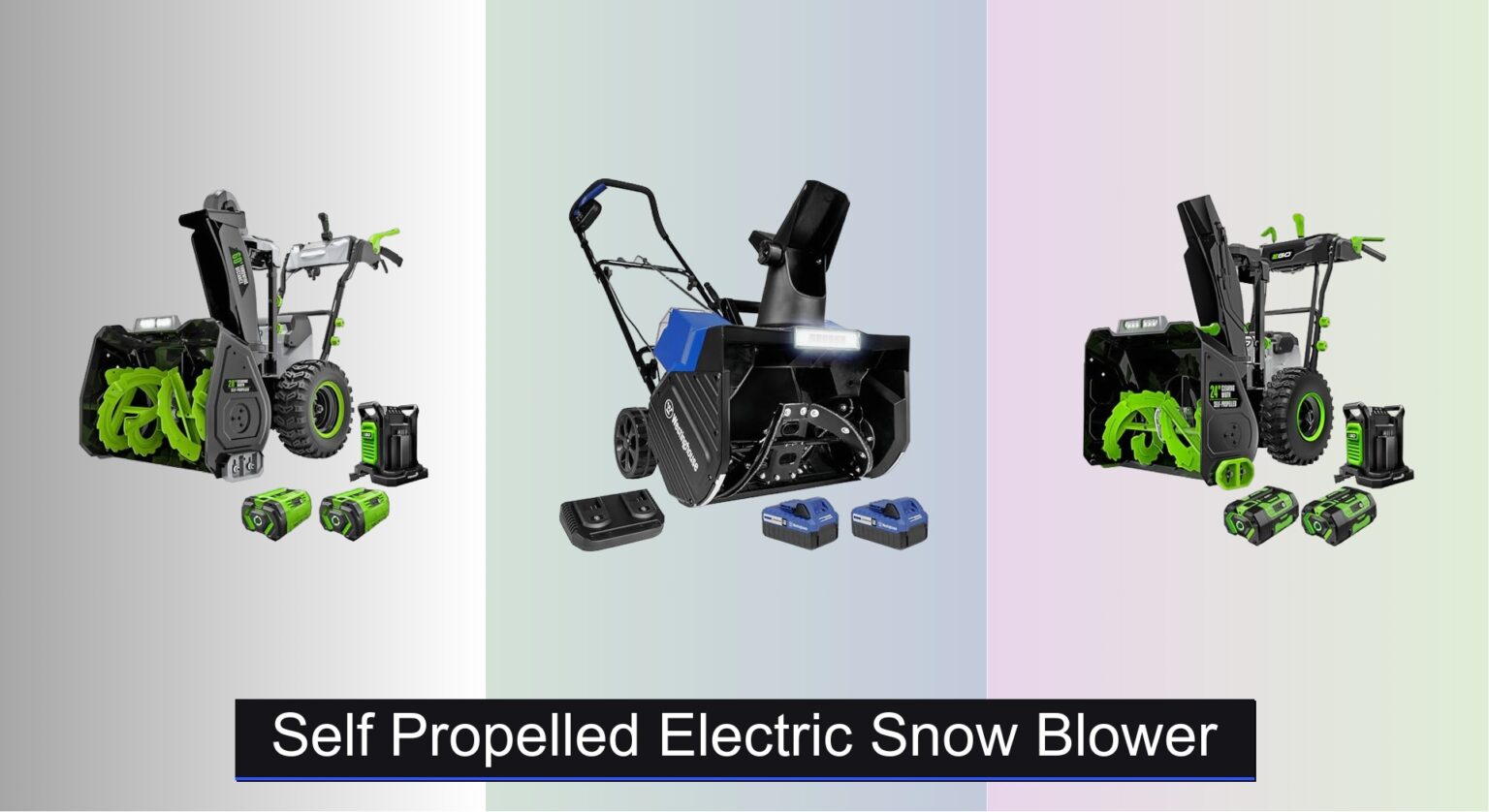 7 Best Self-Propelled Electric Snow Blowers of 2025