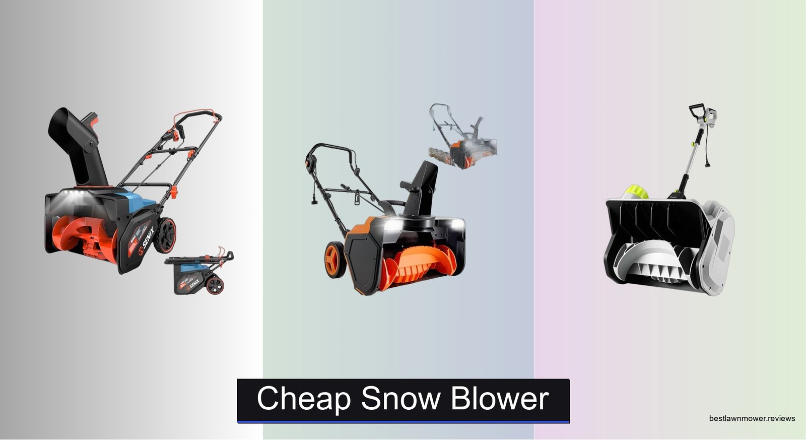7 Best Cheap Snow Blowers of 2026