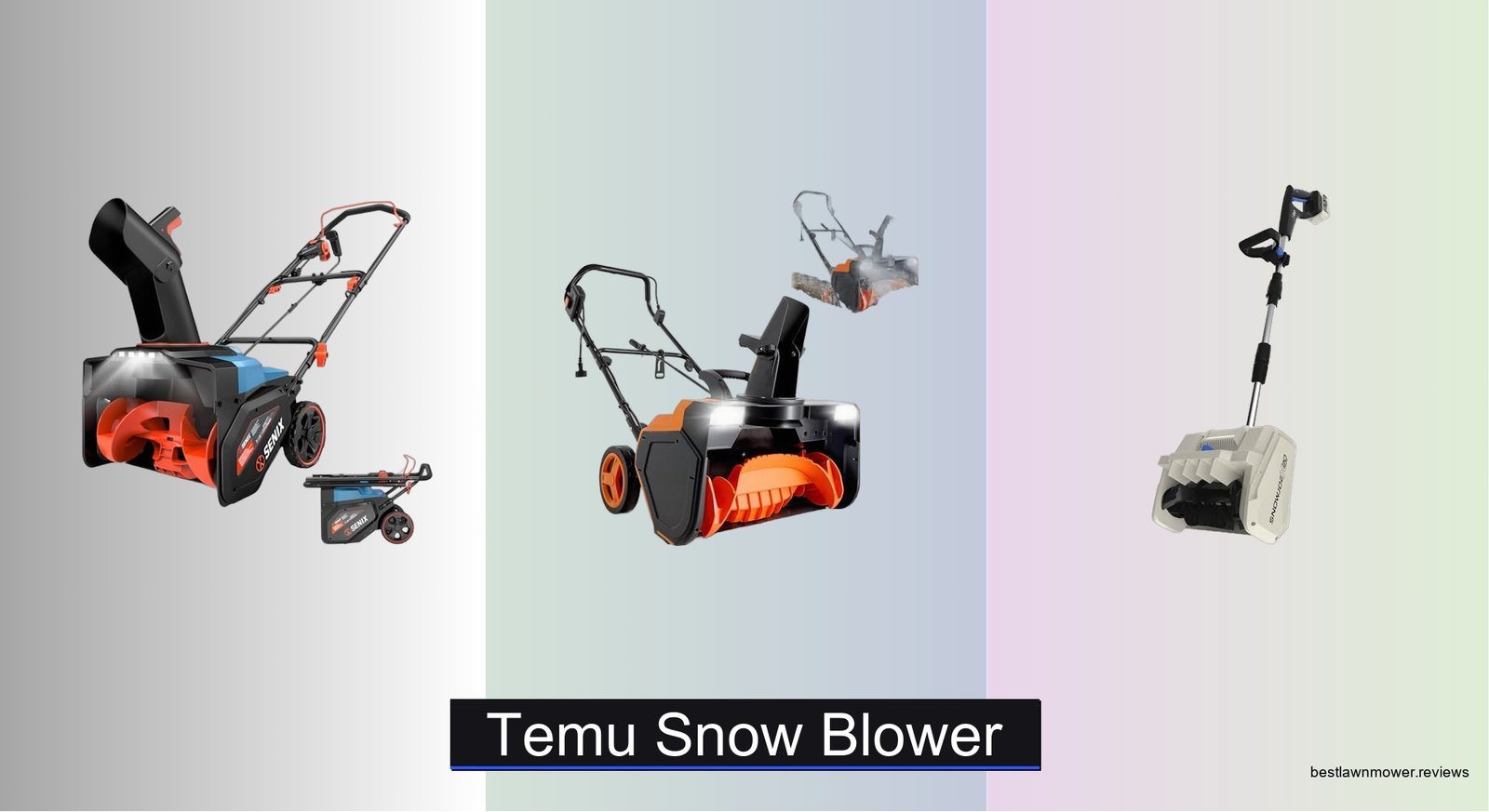 4 Best Temu Snow Blowers of 2026