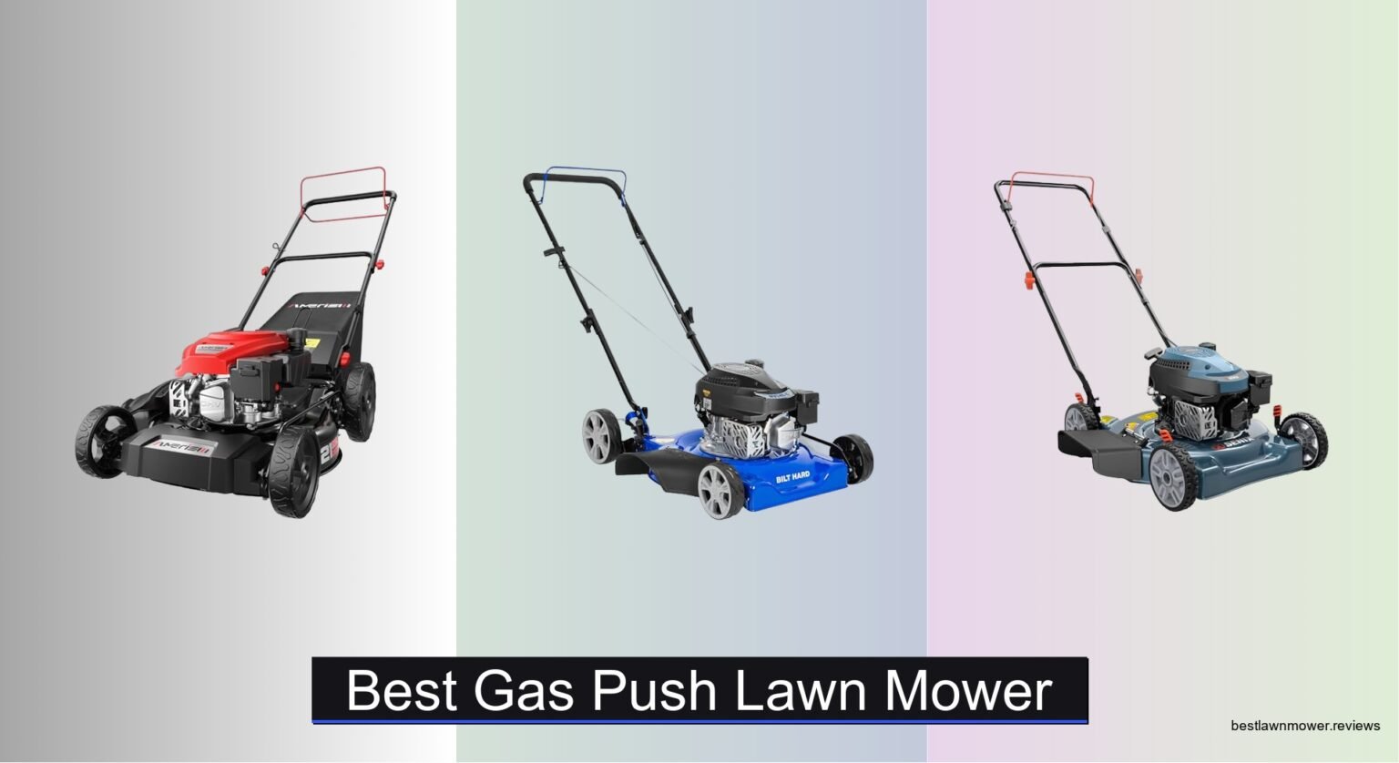 7 Best Gas Push Lawn Mowers of 2026