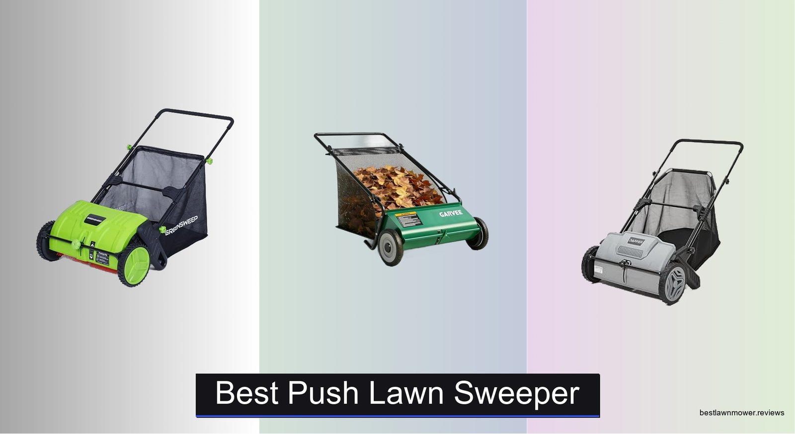 8 Best Push Lawn Sweepers of 2026